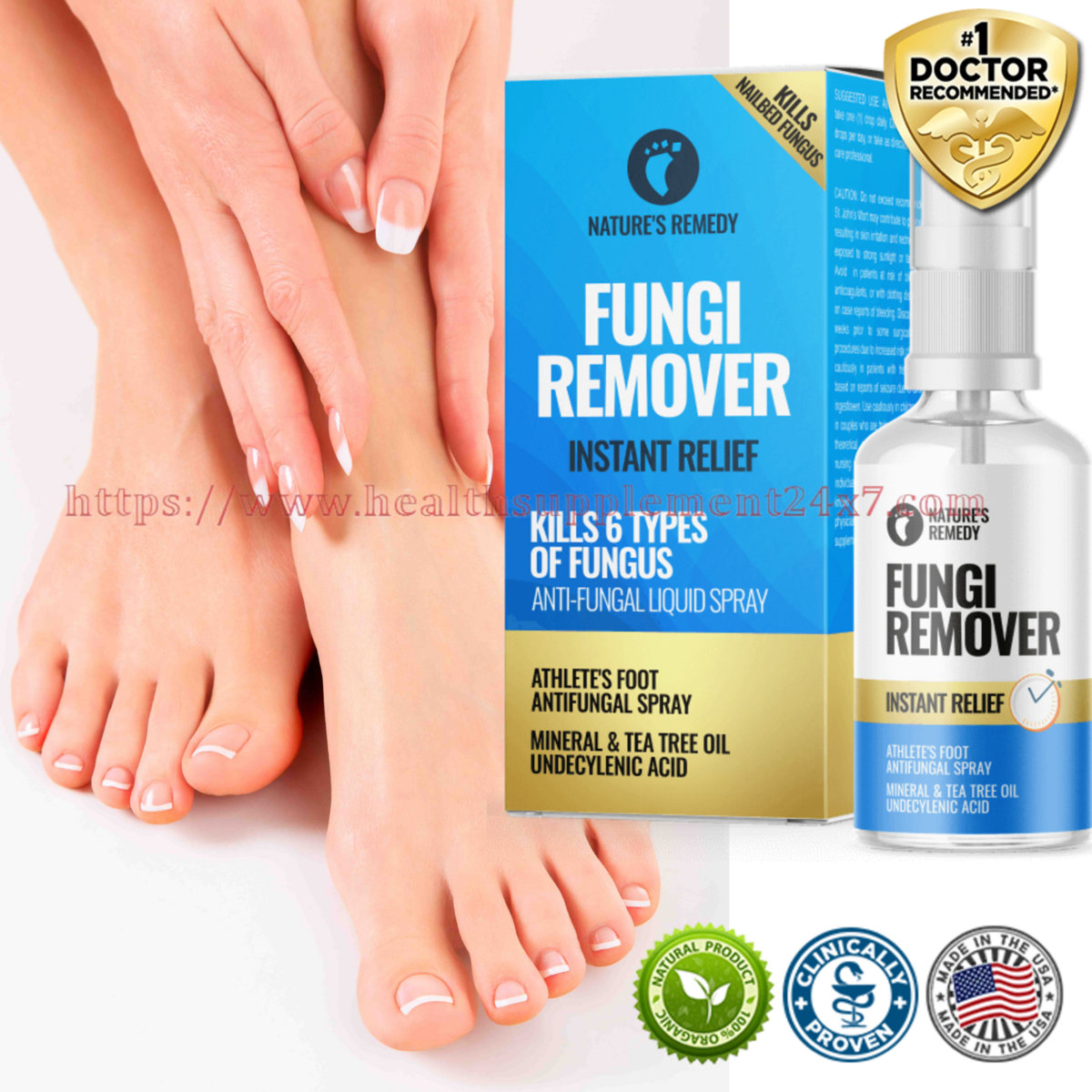Nature's Remedy Fungi Remover-Helps to Protect Against the Deadly ...