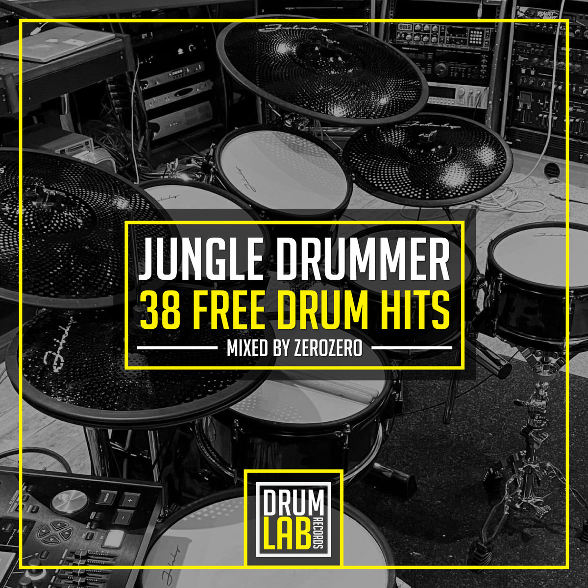 38 Single Drum Hits Sample Pack (Free) | Jungle Drummer | Drum Lab Records