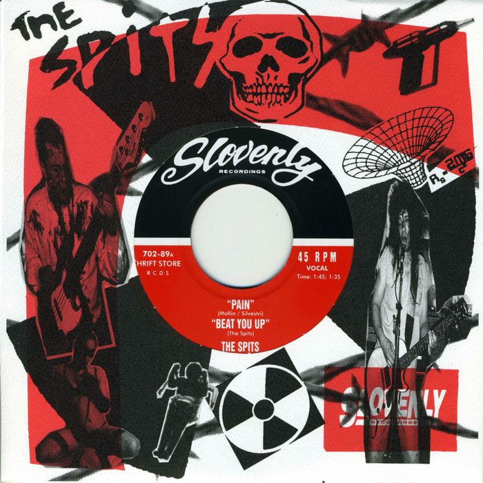 THE SPITS "Pain" EP | The Spits | Slovenly Recordings