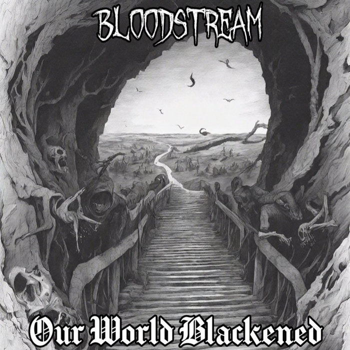 Our World Blackened | BLOODSTREAM | Black Circle Rex