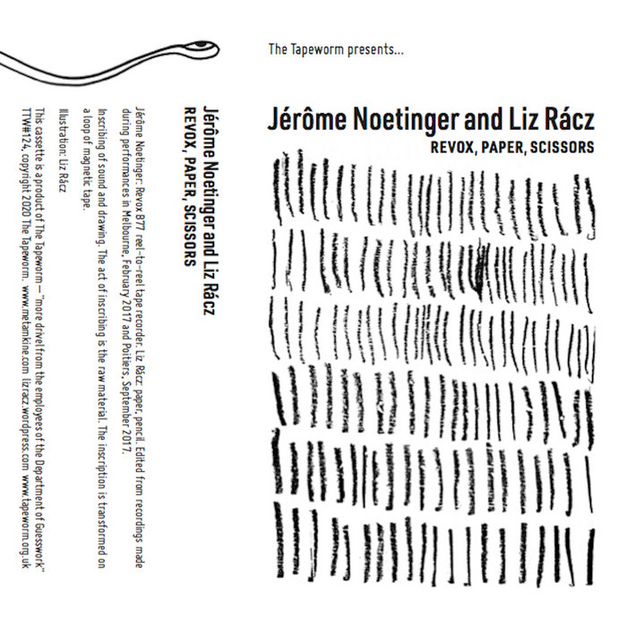 Revox, Paper, Scissors (2020) | Jérôme Noetinger and Liz Rácz | Jérôme ...