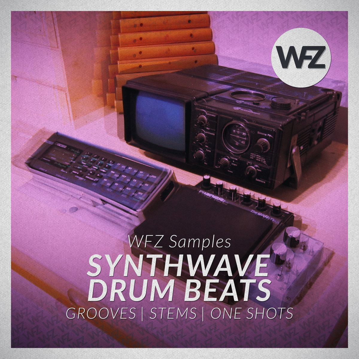 SYNTHWAVE DRUM BEATS Samplepack - Grooves + Stems + One Shots | WFZ ...