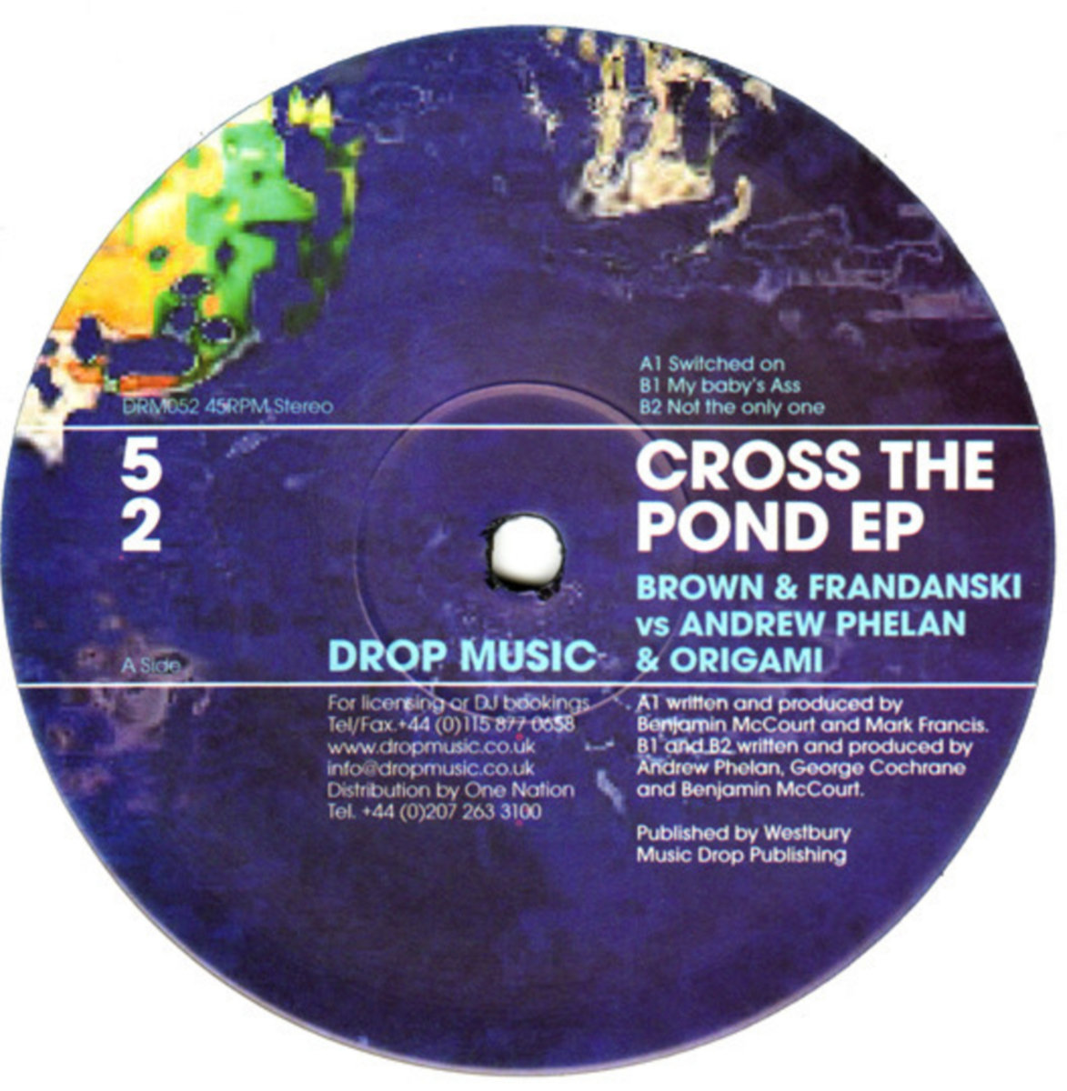Cross the pond EP | Brown | Drop Music Inland Knights