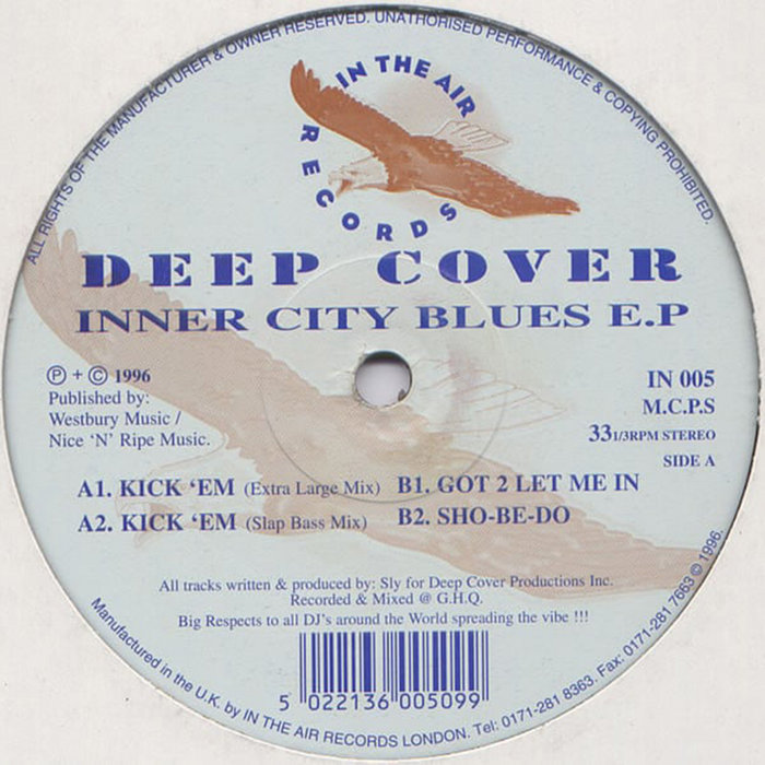 Deep Cover – Inner City Blues E.P | Jeremy Sylvester