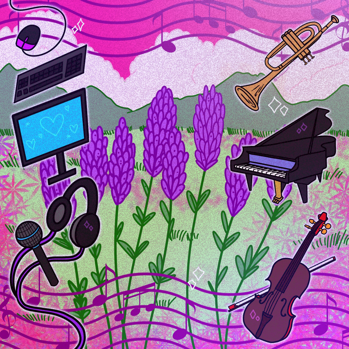 Gazing Left | Ruby Night