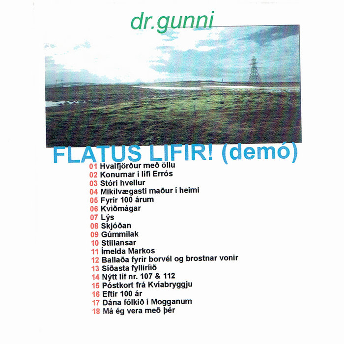Dr. Gunni - Flatus lifir! (demó) | Erdanumusik
