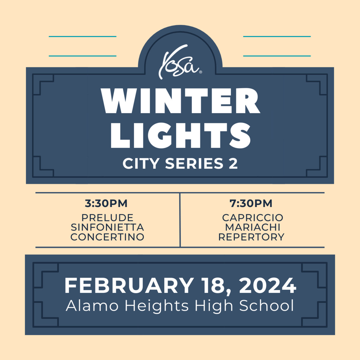 YOSA City Series 2A Winter 2024 | YOSA - Youth Orchestras of San Antonio