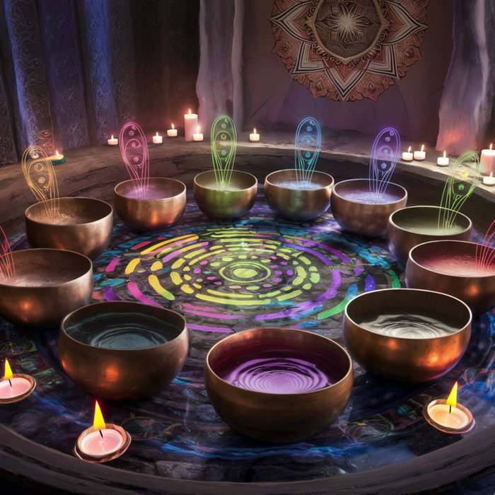 ( $6) Singing Bowls - Sample Pack - Solfeggio Frequencies Scale ...