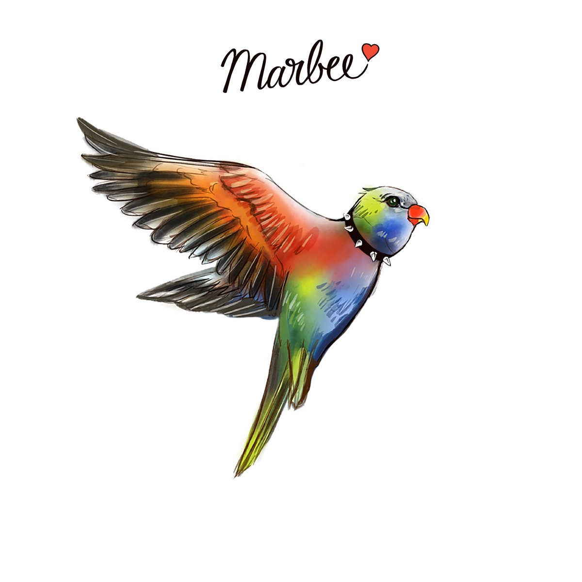 Rainbow Bird | Marbee