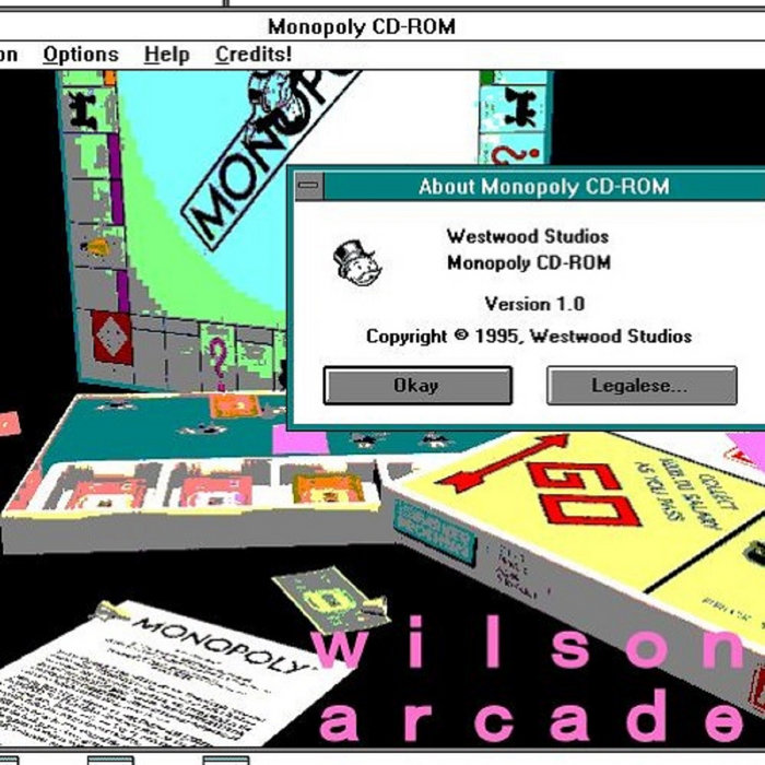 monopoly cd－rom ＇95 パート1 | wilson arcade