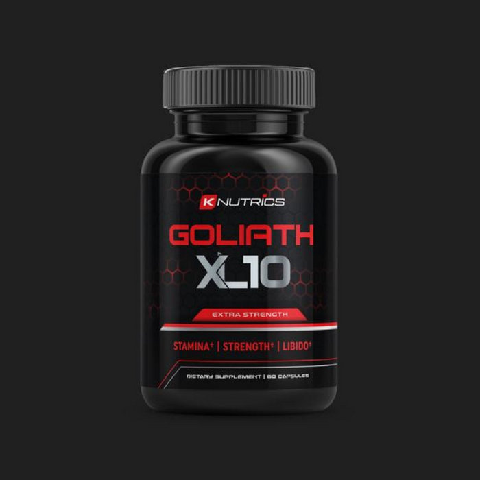 Goliath XL 10: Boost Confidence and Stamina Naturally [NEW FOR 2025 ...