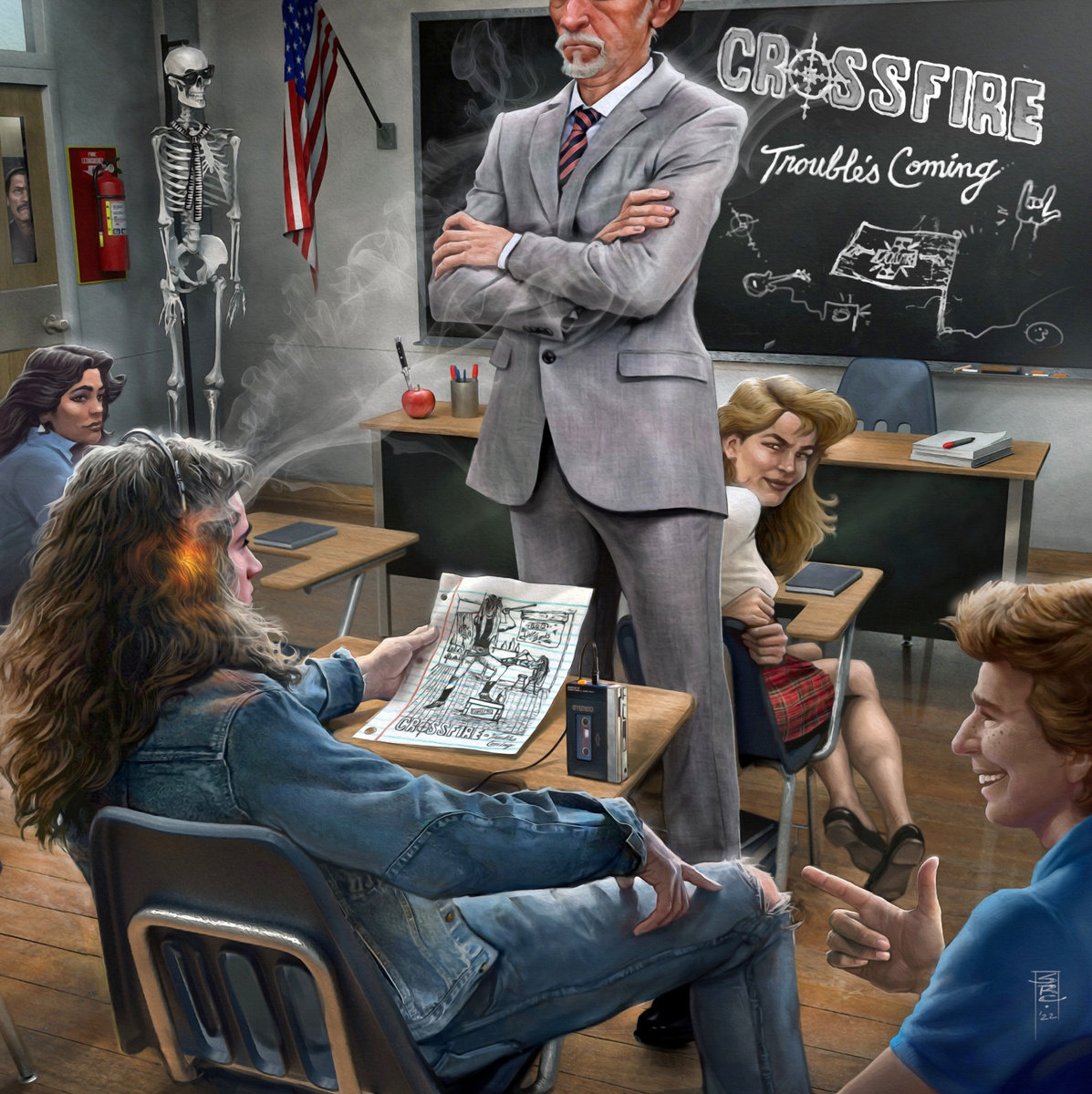 Trouble's Coming | CROSSFIRE | Heaven and Hell Records