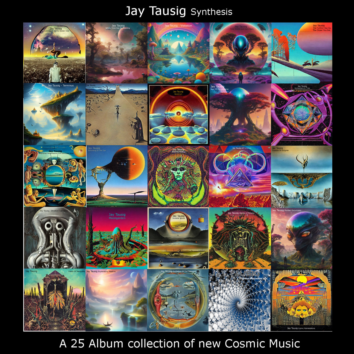 Synthesis (24 Hours Of Cosmic Synthesizer Music) | Jay Tausig