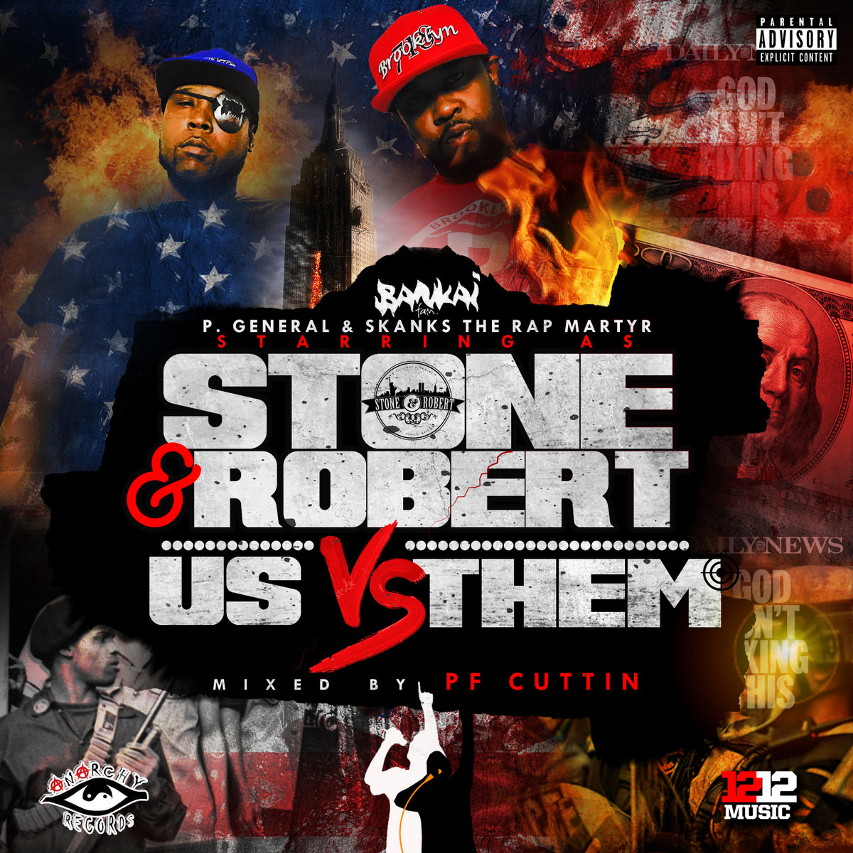 US vs THEM hosted by PF Cuttin | Skanks the Rap Martyr & P General ...