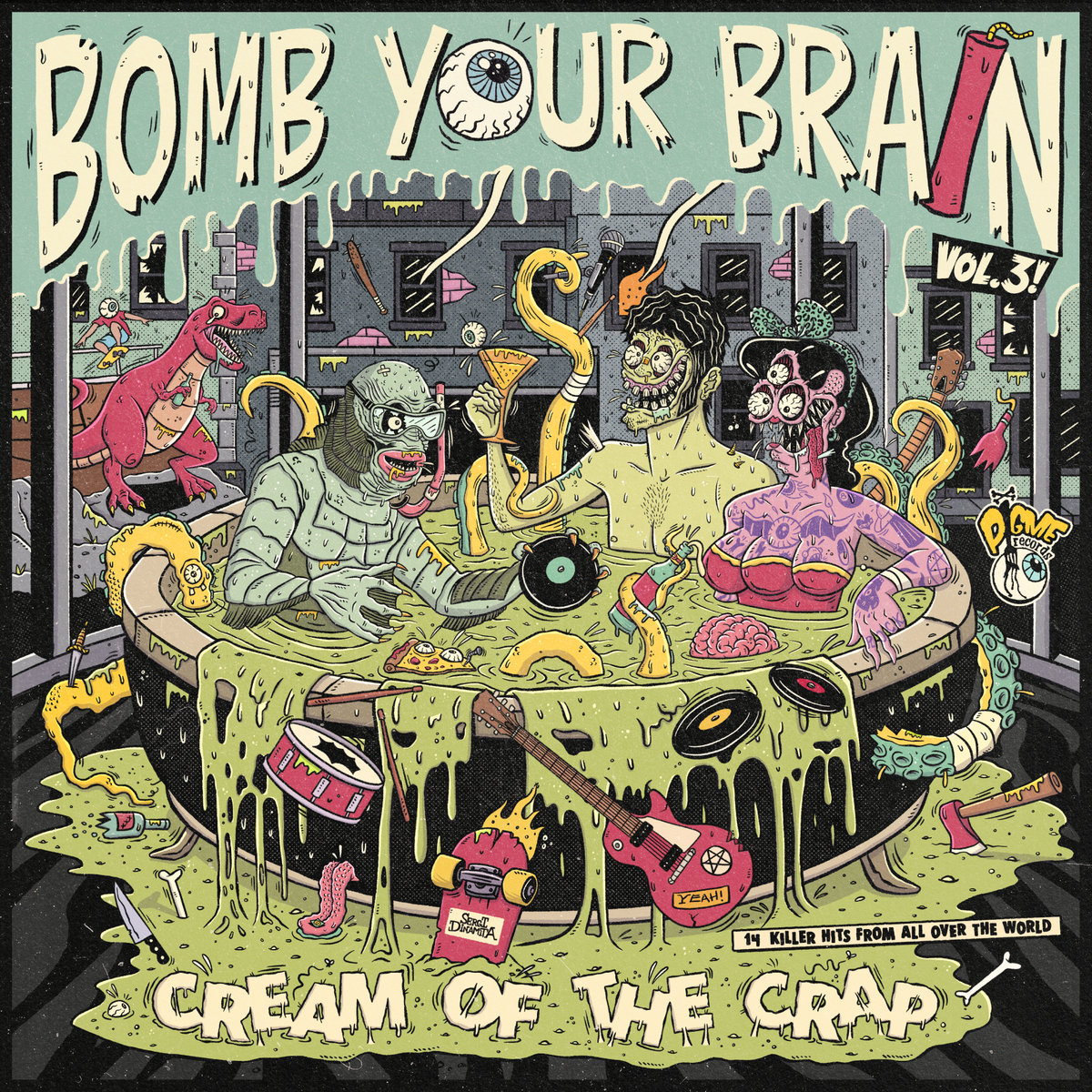 Bomb Your Brain Vol.3 Cream of the crap Compilation | Compilation ...