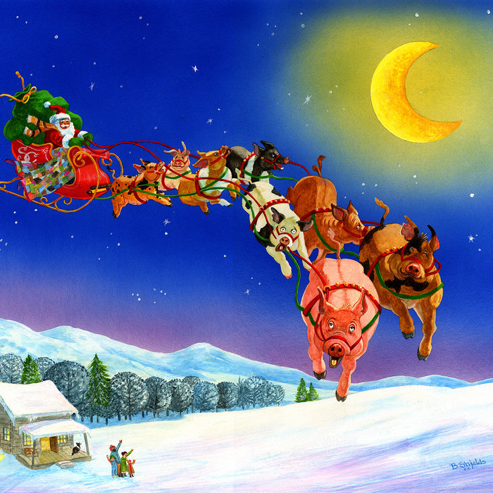 IT'S A MERRY CHRISTMAS WHEN PIGS FLY | PATSY TRIGG | Patsy Trigg