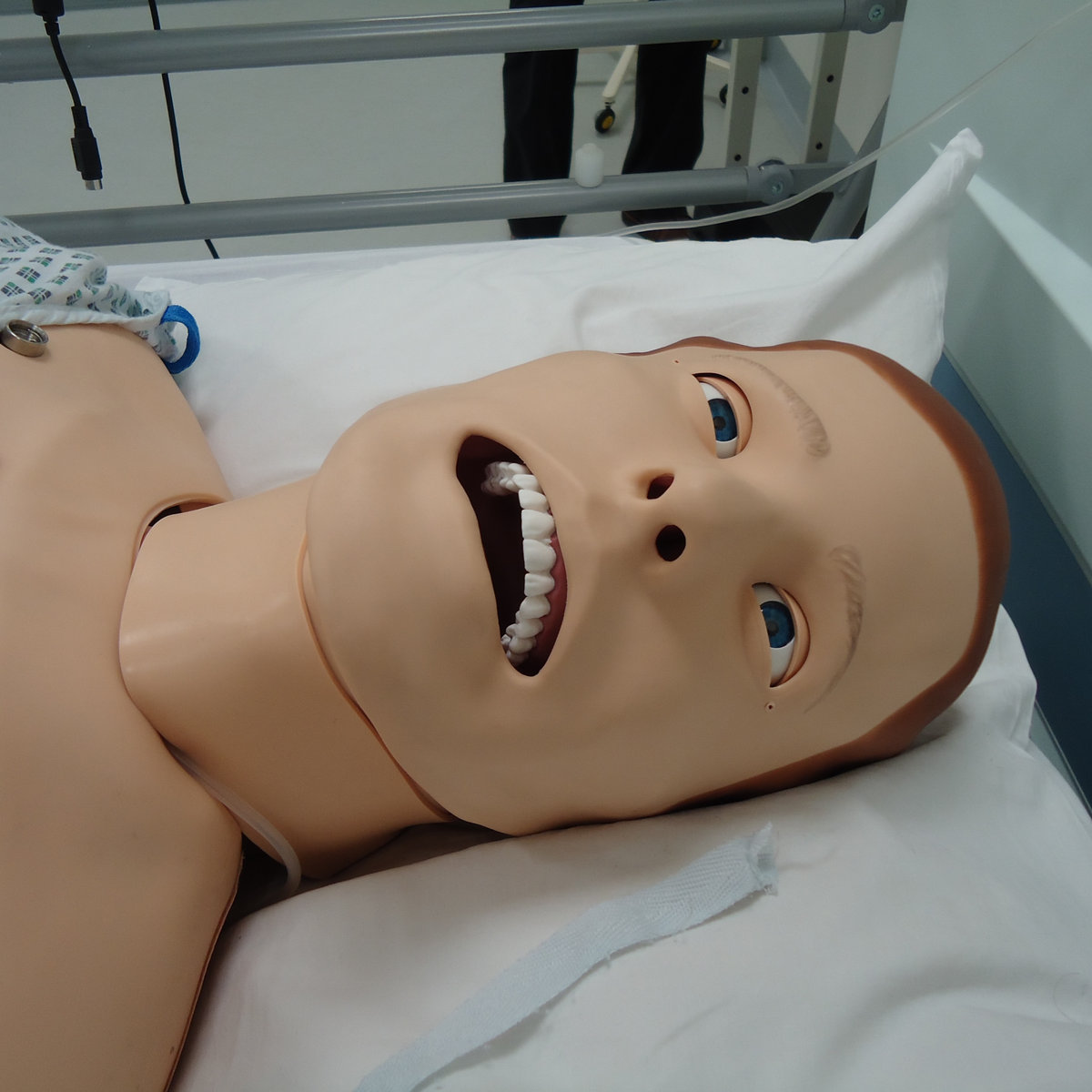 Helium Cooler for MRI Scanner recorded through operator/patient ...