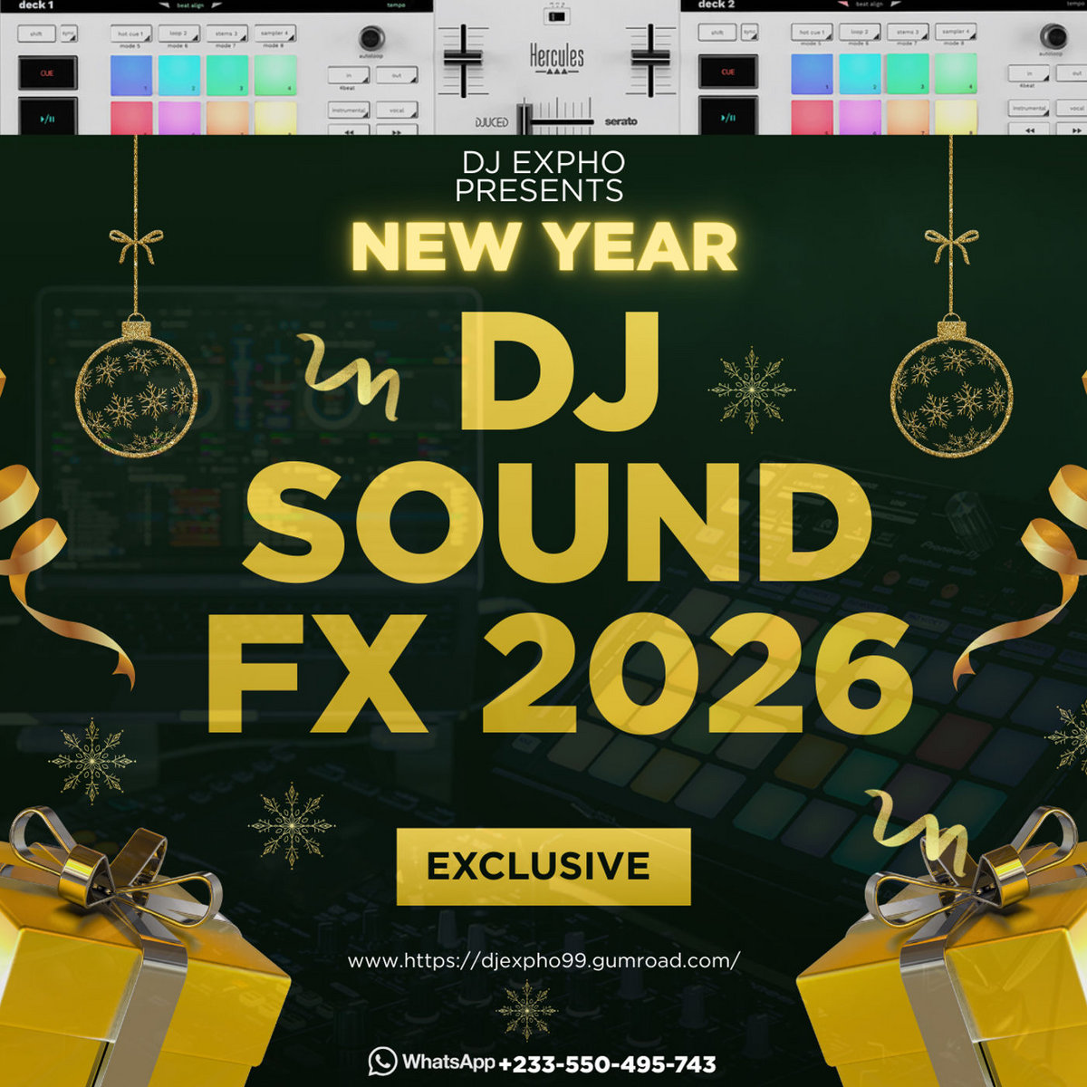 2026 DJ SOUND EFFECTS PACK - NEW YEAR | DJ Expho