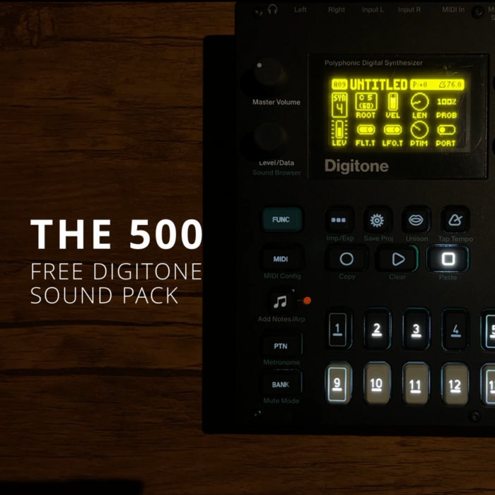 [THE500] Digitone Sound Pack | Blake Walt
