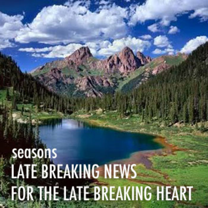 Late Breaking News For The Late Breaking Heart | Seasons | Justin Edwards