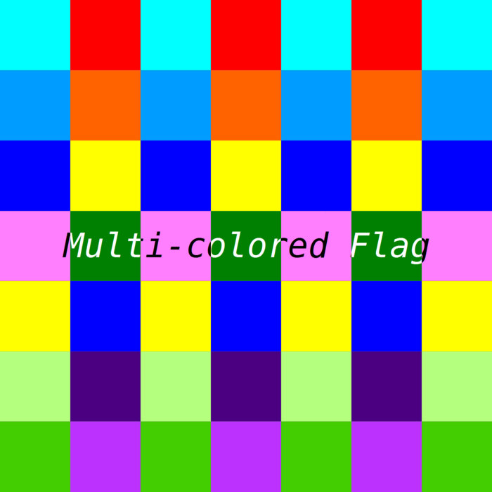 Multi-colored Flag | Adeptus Mechanicus