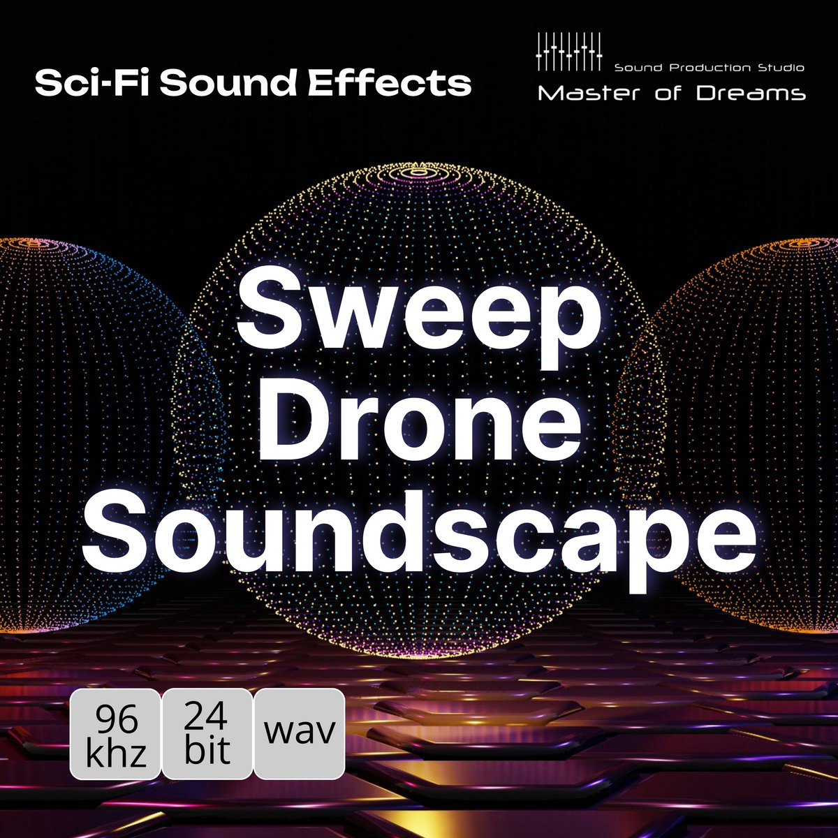 Sci-Fi Sound Effects - Sweep Drone Soundscape [24Bit 96kHz] | Sound ...