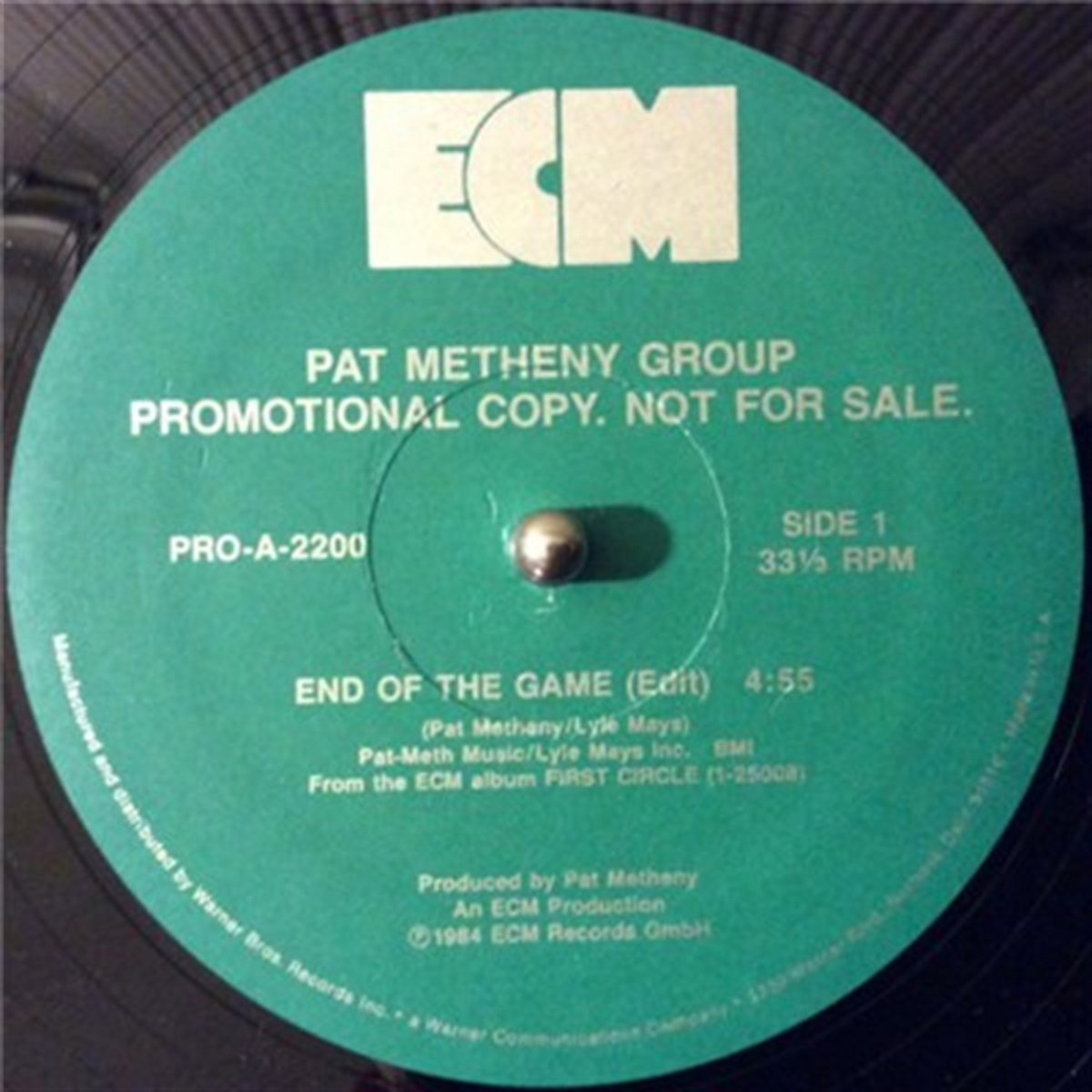 The First Circle | Pat Metheny Group