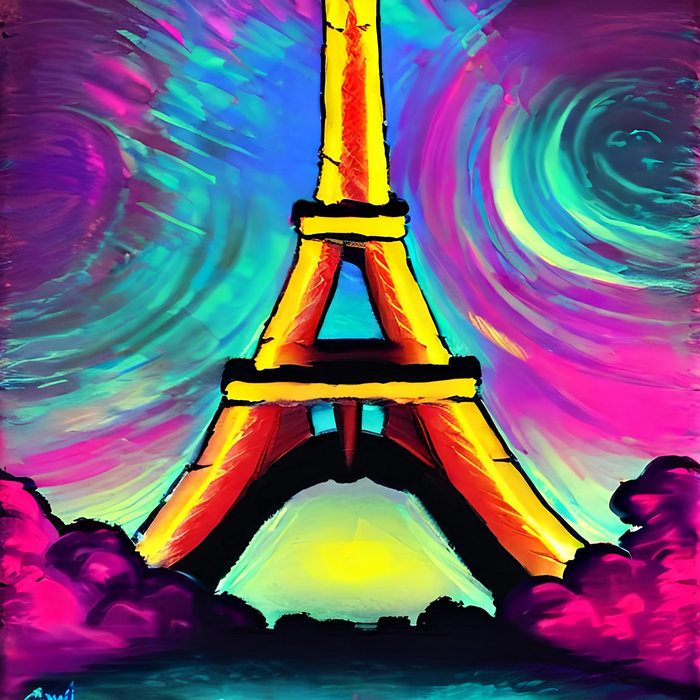 Night Sky | Paris Neon