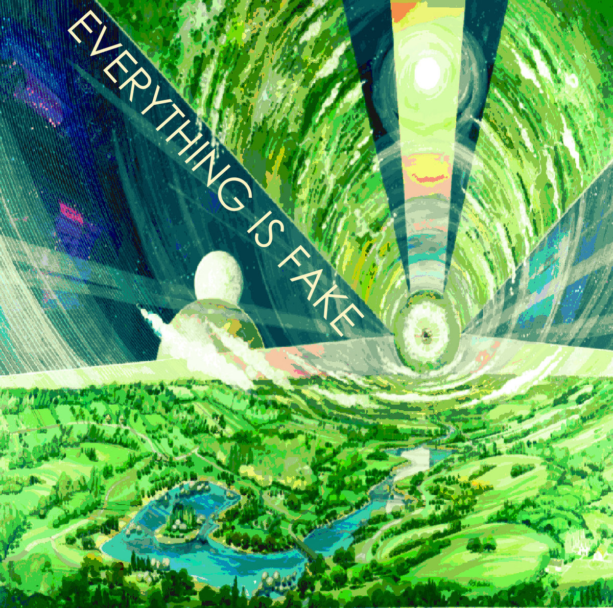 Everything Is Fake | Sunset Pig