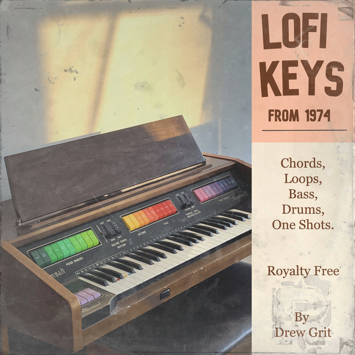 Lo-Fi Keys from 1974 Sample Pack | Drew Grit