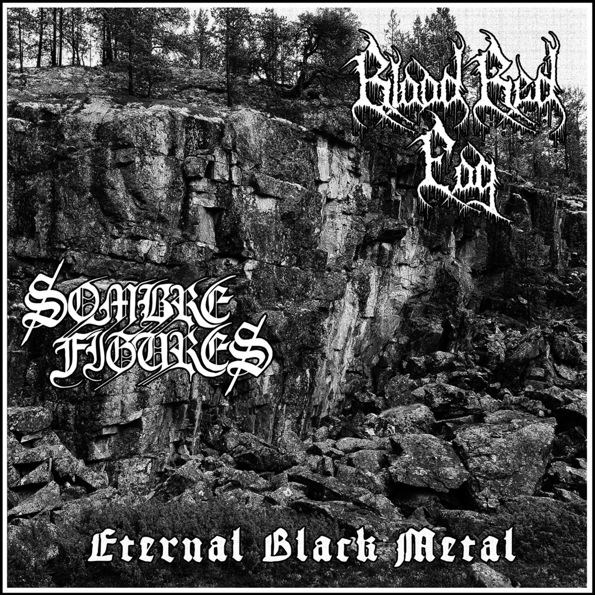 Blood Red Fog / Sombre Figures - Eternal Black Metal | Blood Red Fog ...