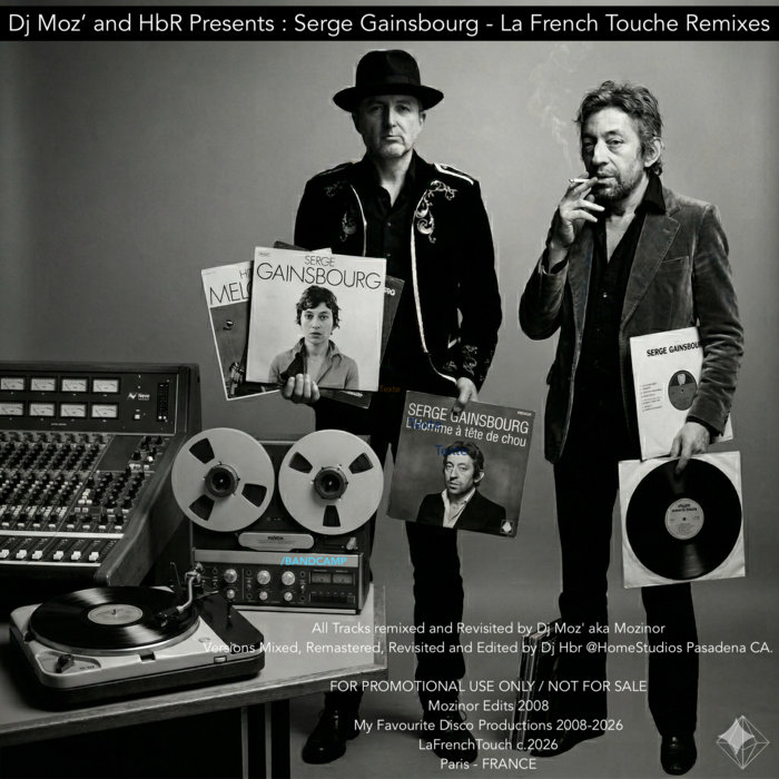 Dj Moz"and HbR Presents : Serge Gainsbourg - La French Touche Remixes ...