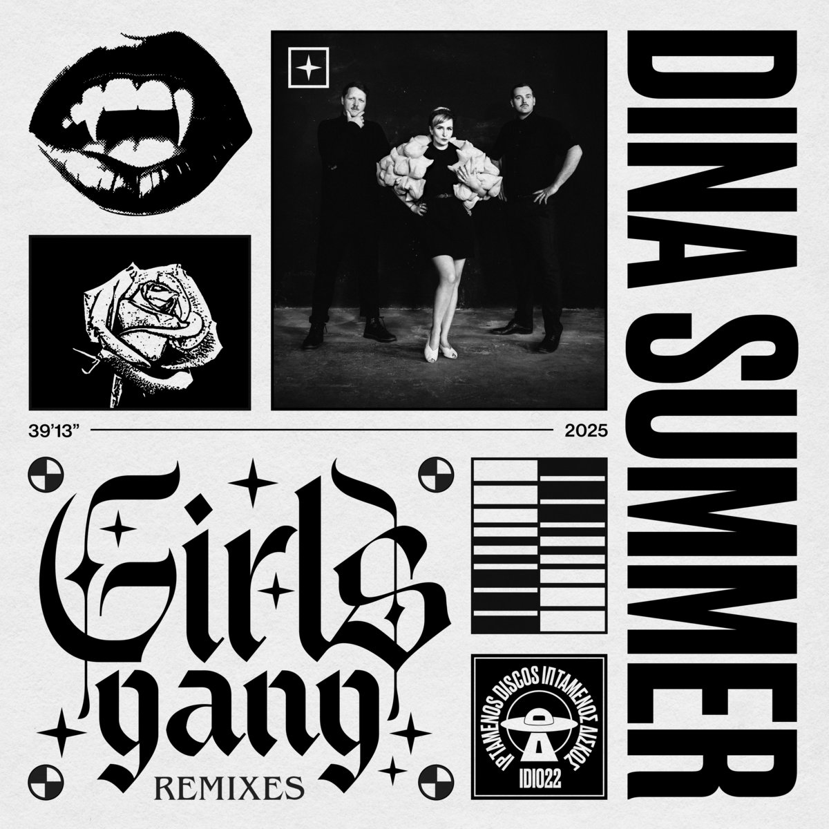 Gang Girls Logo Cute & Fun BJJ Stickers | Gaidama Girl Gang