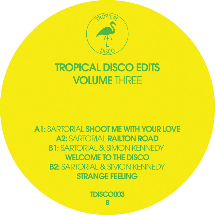 Tropical Disco Edits Vol 3 Vinyl | Tropical Disco Records