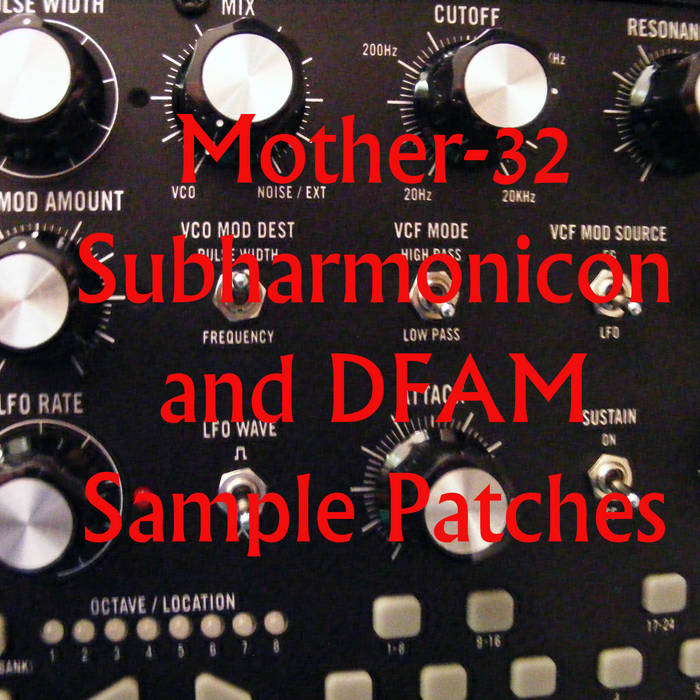 Moog Mother-32 Subharmonicon and DFAM Sample Patches and Sequences | Stellaterra