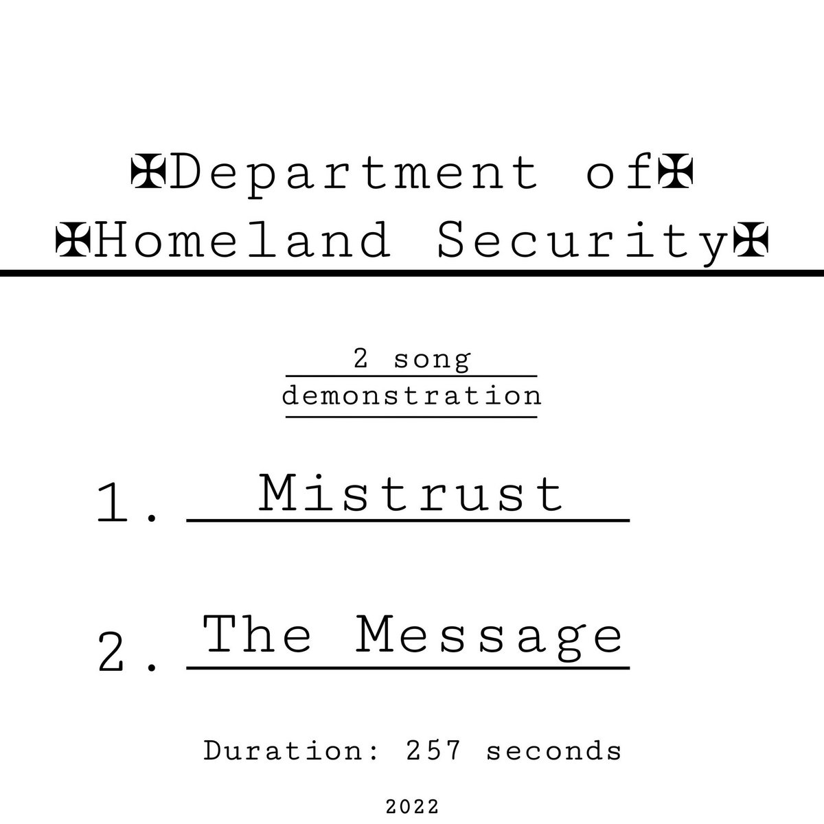 2 song demonstration | DHS