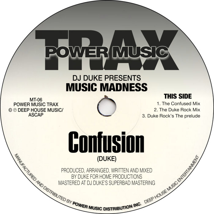 Confusion | Music Madness | DJ Duke