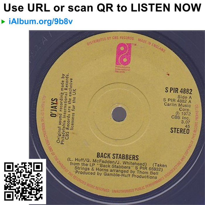 Back Stabbers Love Train | The O'Jays