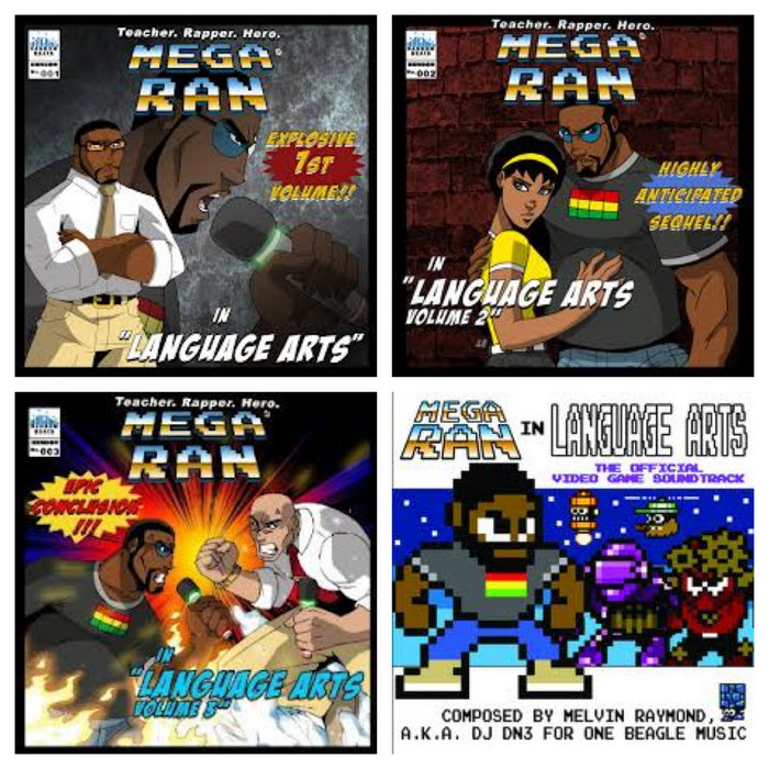 Mega Ran in Language Arts, Vols 1, 2 & 3 | Mega Ran