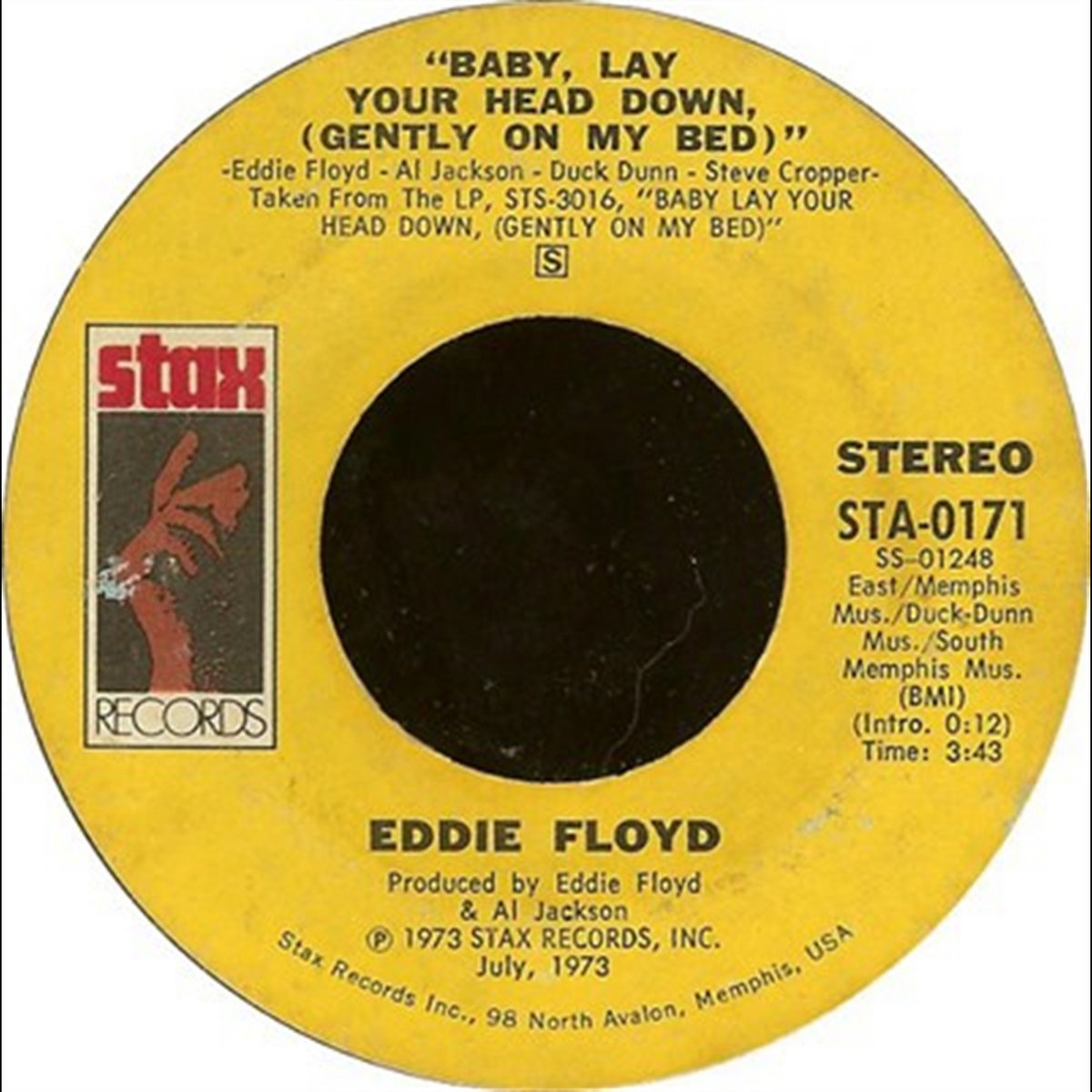 Baby Lay Your Head Down Gently On My Bed Check Me Out | Eddie Floyd