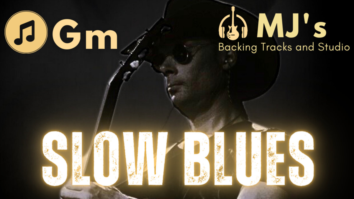 Slow Ethereal Blues In G Minor Guitar Backing Track Mj S Backing