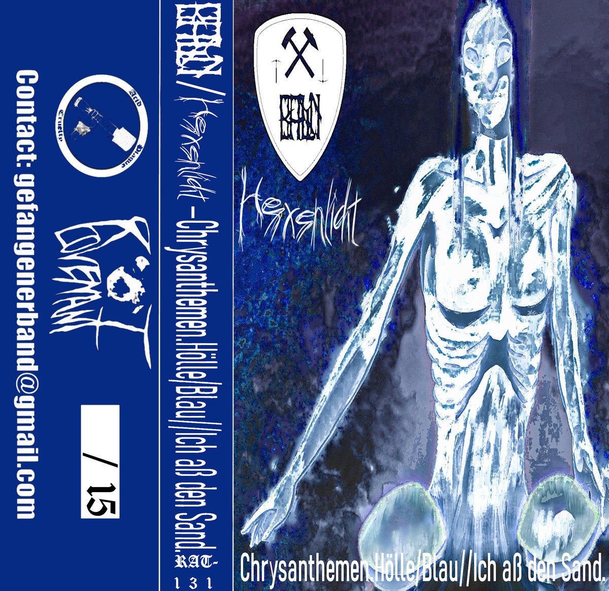 RAT-131 - Balin / Hexenlicht - Chrysanthemen . H ö lle / Blau / / Ich ...