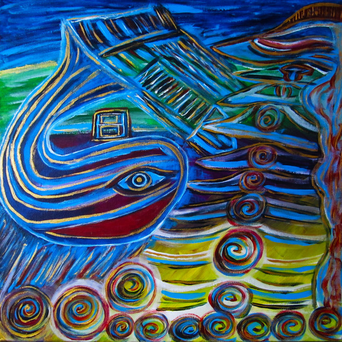 chanting native song | painting the heavens