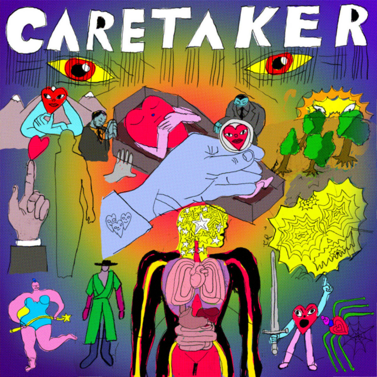 Caretaker | Total Downer | Just Because Records