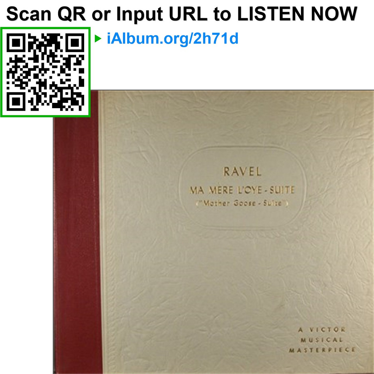 Ma Mère LOye Mother Goose Suite | Maurice Ravel