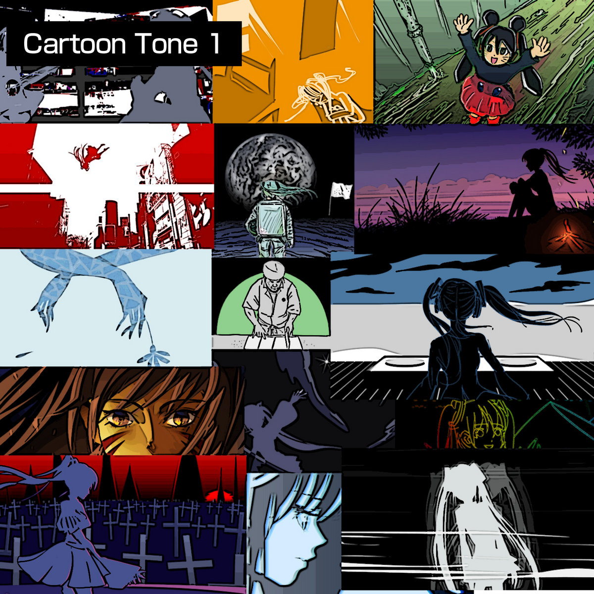 Cartoon Tone 1 | Enaluke