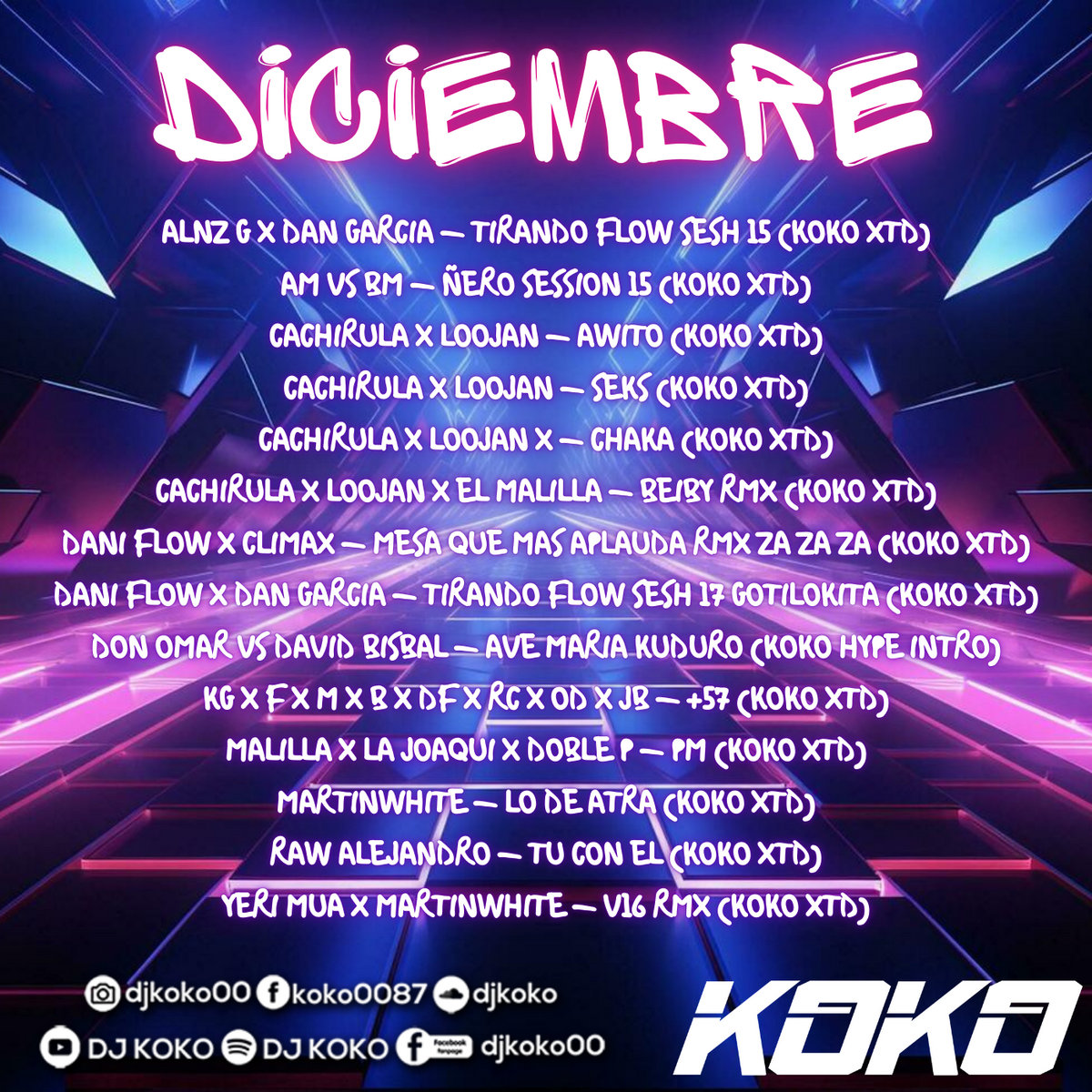 DICIEMBRE 2024 | DJ KOKO