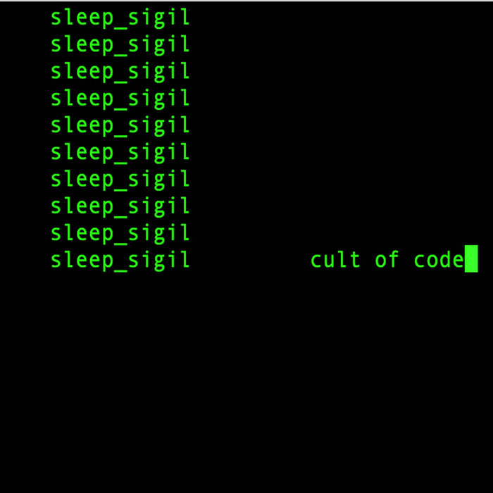 Cult of Code | Sleep Sigil