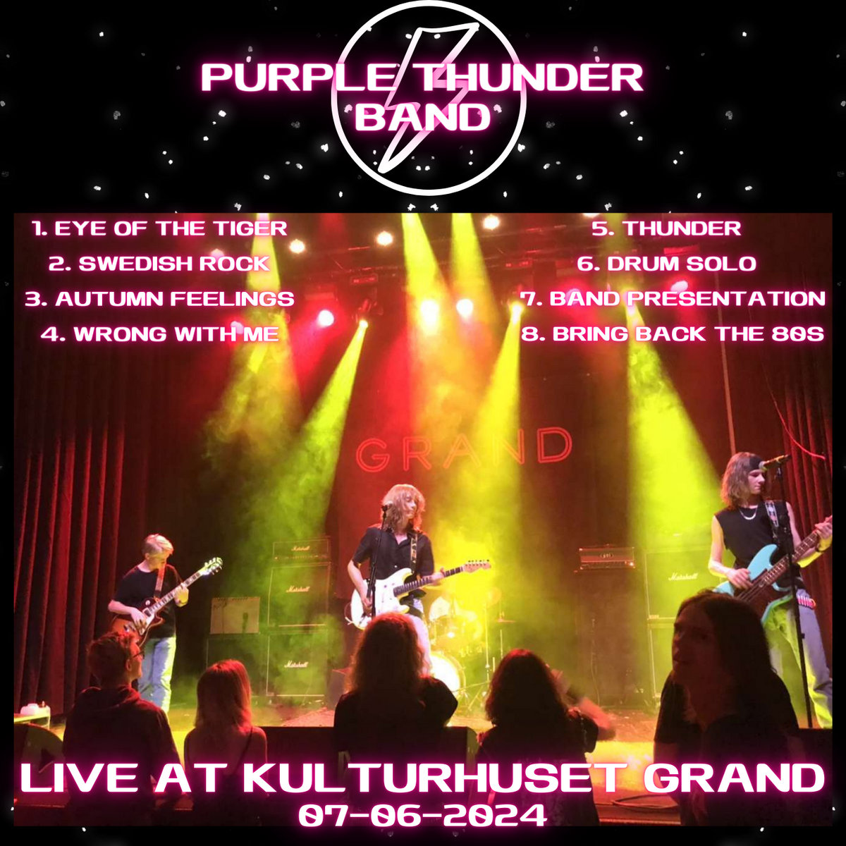 Purple Thunder Band - Live in Uppsala 07/06/2024 | Purple Thunder Band