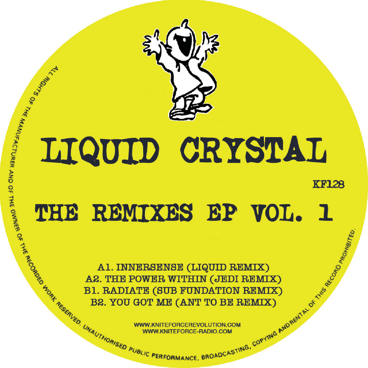 KF128 - The Remixes Vol. 1 EP | Liquid Crystal | Kniteforce